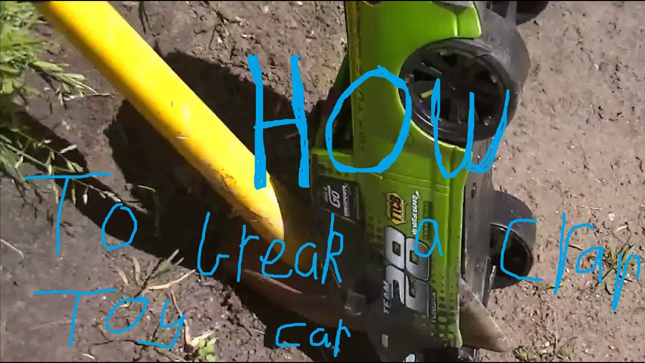 How to Break a Cheap Toy Car - YouTube