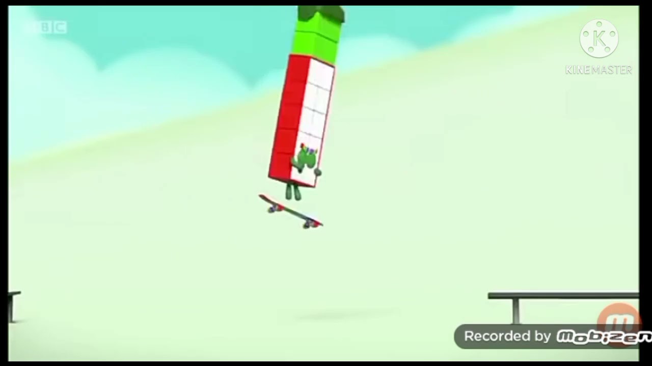 Hey Kid You Can't Skate Here (Numberblocks Asdfmovie) - YouTube