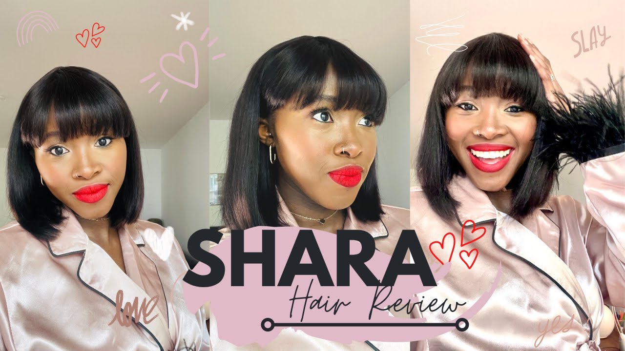 The Must-Have Bob Wig with Bangs: Shara Hair Review - YouTube