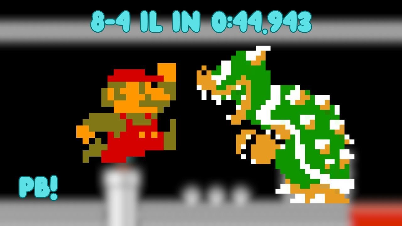 SMB1: 8-4 IL in 44.943 (PB) - YouTube