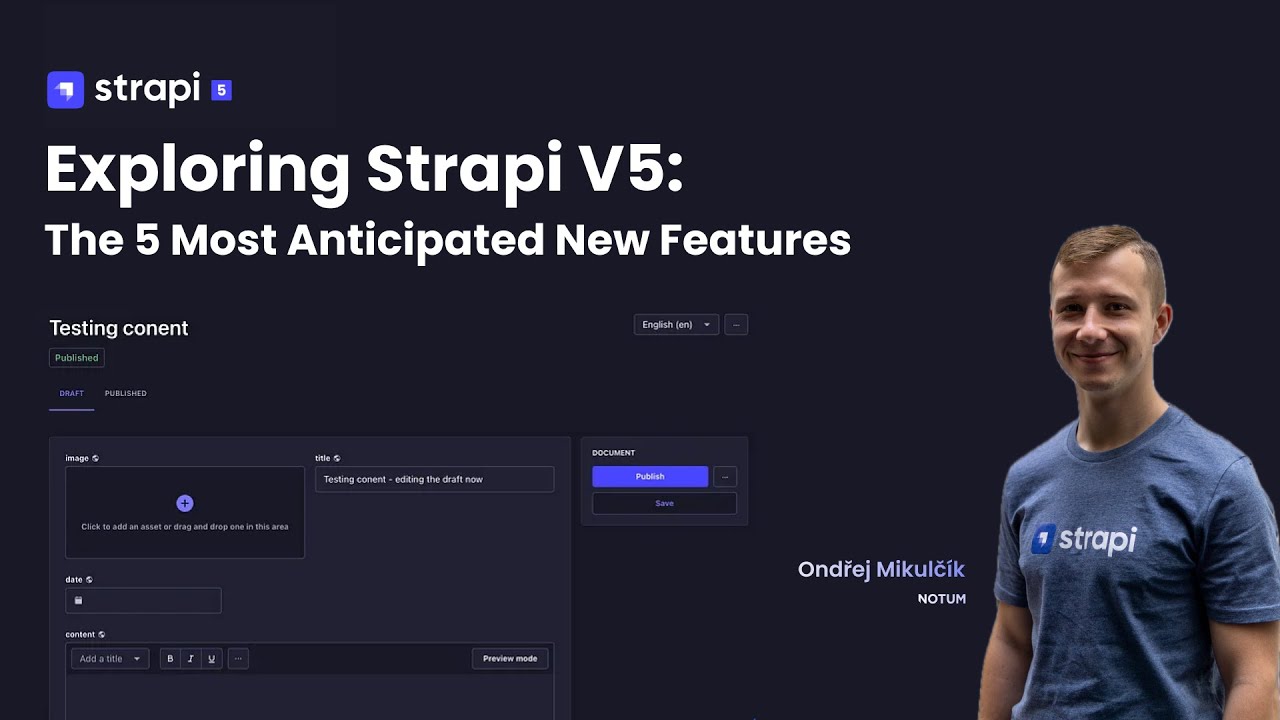 Strapi v5: The 5 Most Anticipated New Features - YouTube