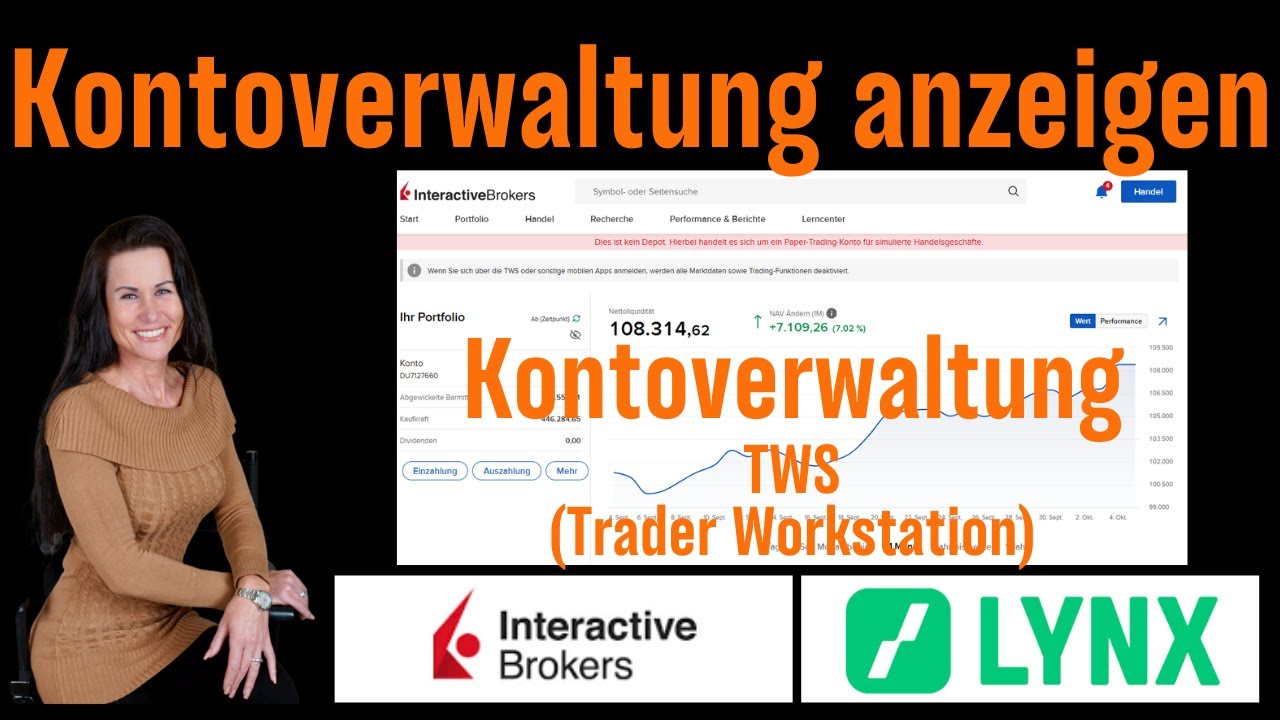 TWS - Kontoverwaltung anzeigen - einfach und kurz erklärt - YouTube