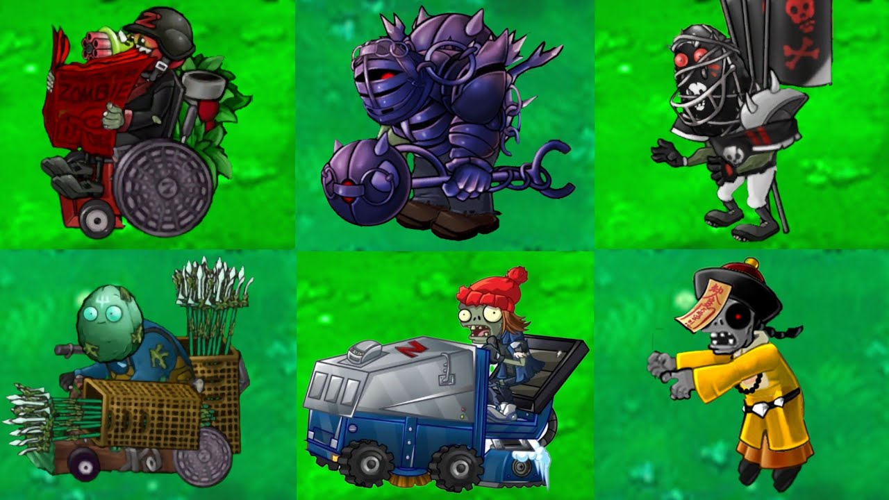 PVZ FUSION _ ALL NEW ZOMBIES MAX MASTER AGAINST THEM SELF WHO WILL WIN ...