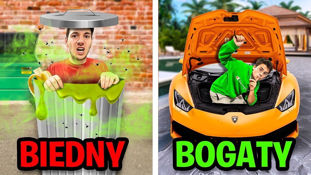 BIEDNY VS BOGATY CHOWANY! - YouTube