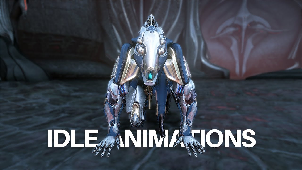 Warframe - Gauss Idle Animations - YouTube