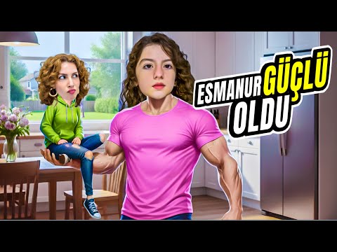 ESMANUR ÇOK GÜÇLÜ OLDU! | SARA ABLA ŞOK! | Esmanur ve Sara