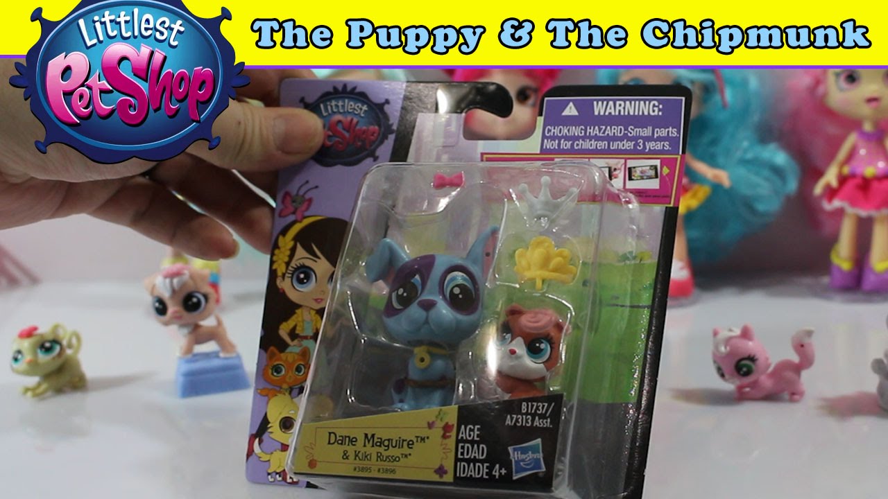 LPS - The Puppy & The Chipmunk. New Littlest Pet Shop! - YouTube