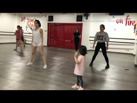 Hot moms gisela anastasia, sesi latihan bareng gempi