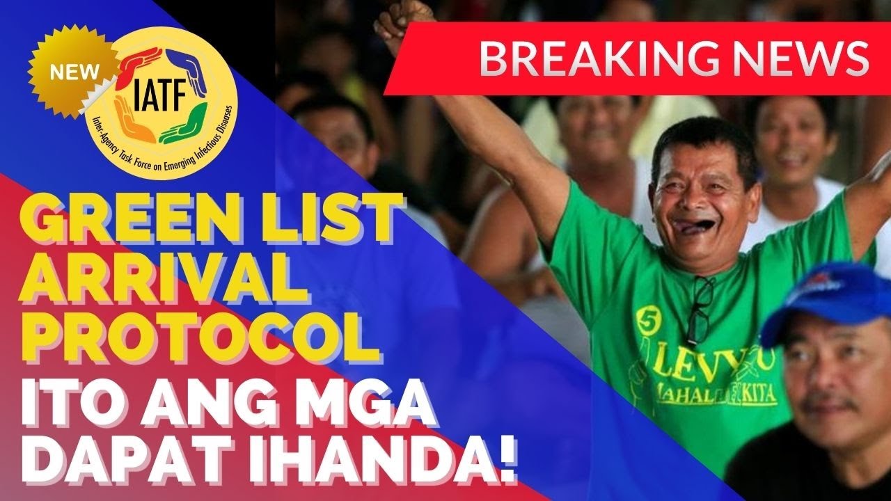 🛑ARRIVAL PROTOCOL FOR GREEN LIST COUNTRY NOVEMBER 16 ONWARDS | IATF ...