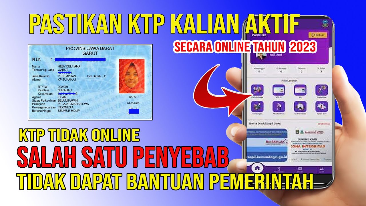 Cara Membuat KTP Online Terbaru 2023 | Terdaftar di Dukcapil - YouTube