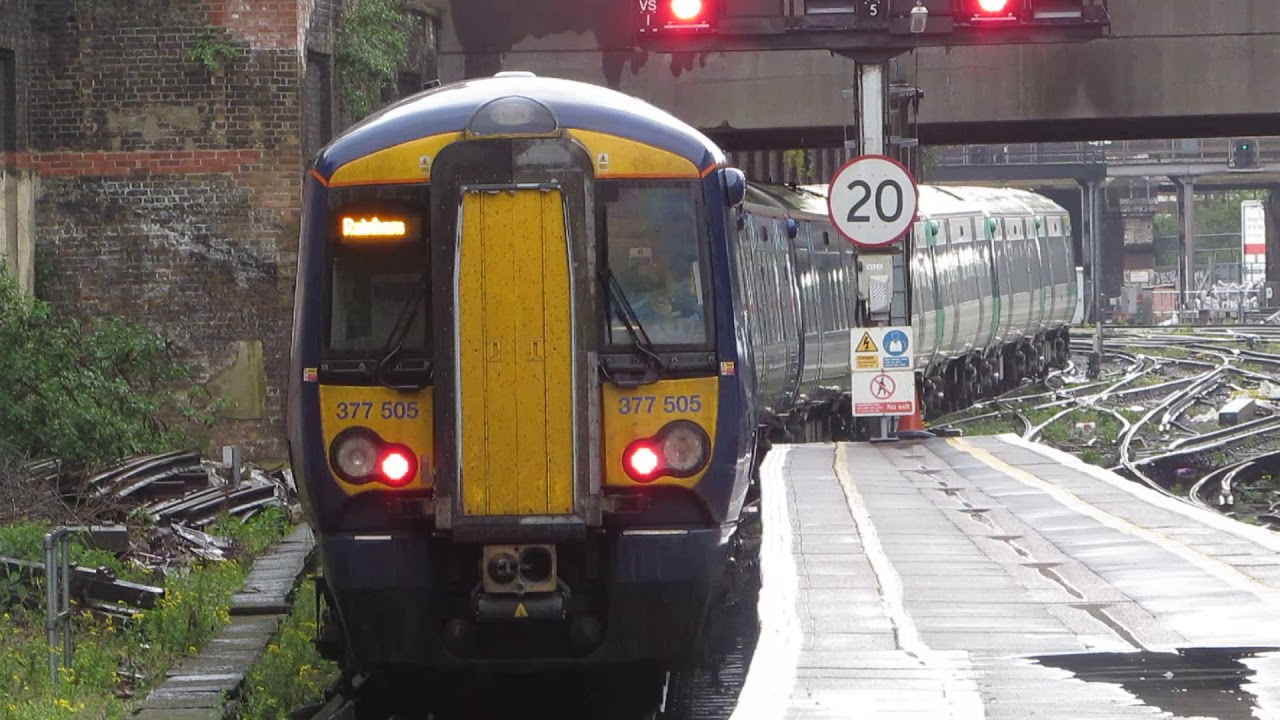 Southeastern Class 377 164-377 505 Departures London Victoria for ...