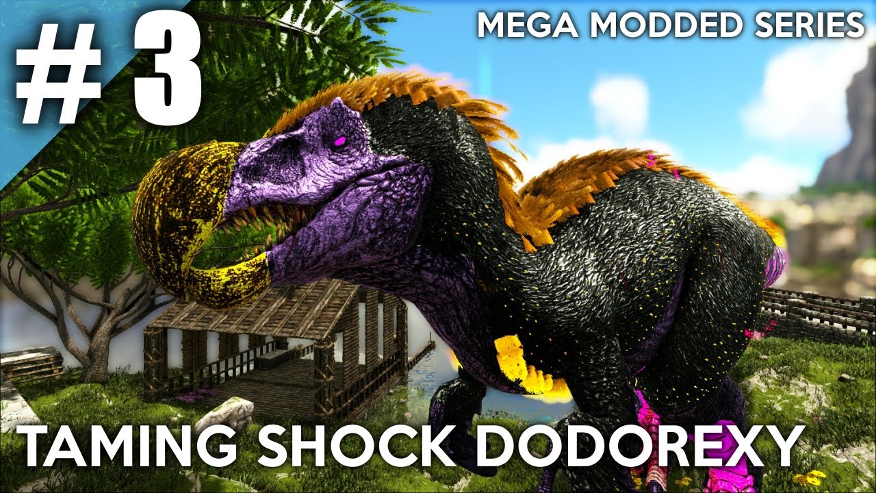 Taming Shock Dodorexy | ARK: Survival Evolved | Modded Series | Majaako ...