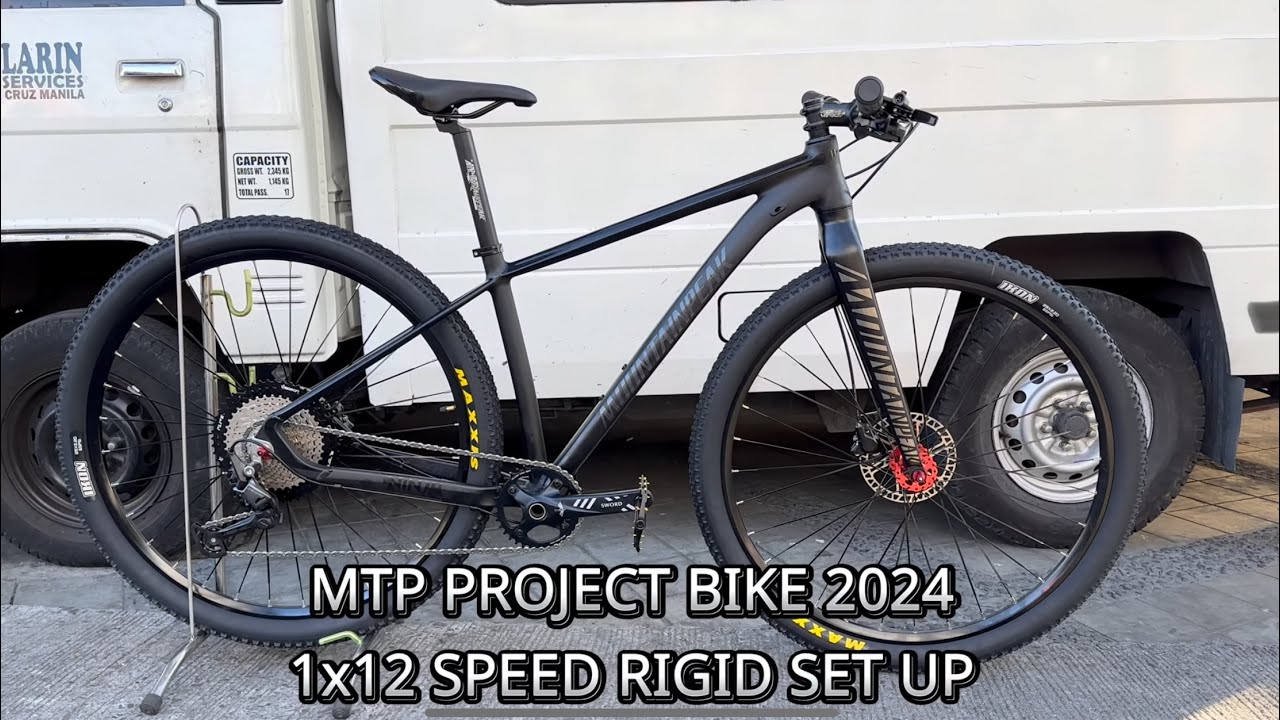 MTP NINJA 2024 NAKA 1x12 SPEED RIGID FORK SET UP - YouTube