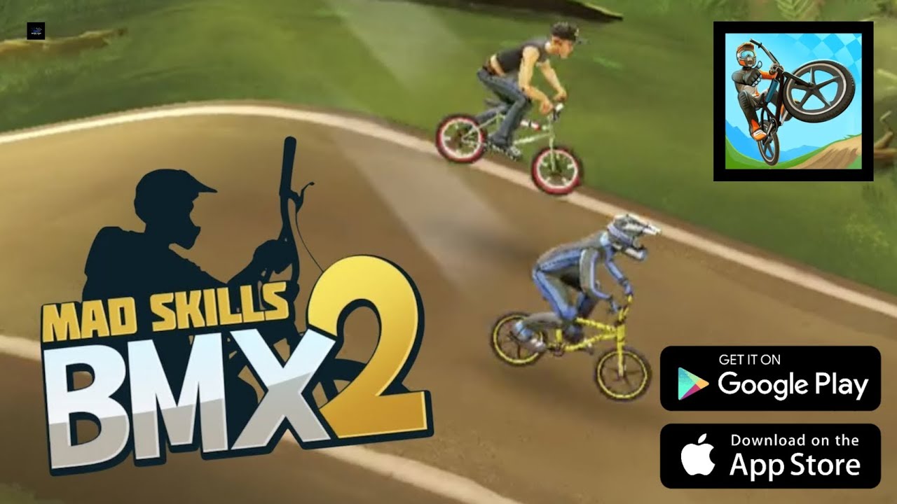 Mad skills BMX 2 | Android / ios game | Cycle racing | Tutorial ...