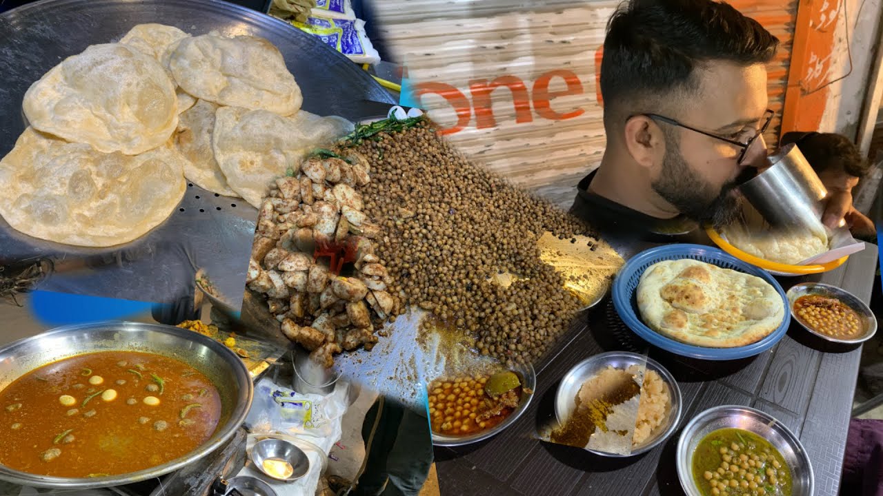 BEST Rawalpindi Ramzan STREET Food Walk in Lalkurti Road || Halwa Puri ...