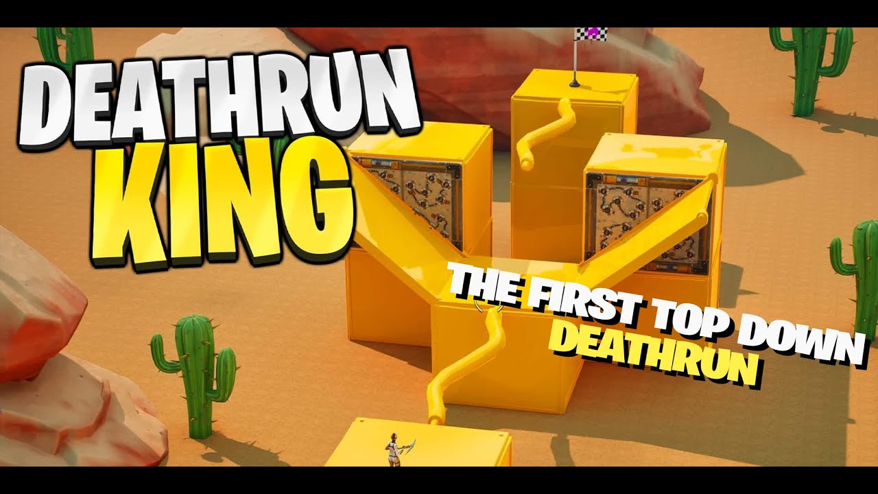 First Top Down Fortnite DEATHRUN!!! (UEFN) - YouTube