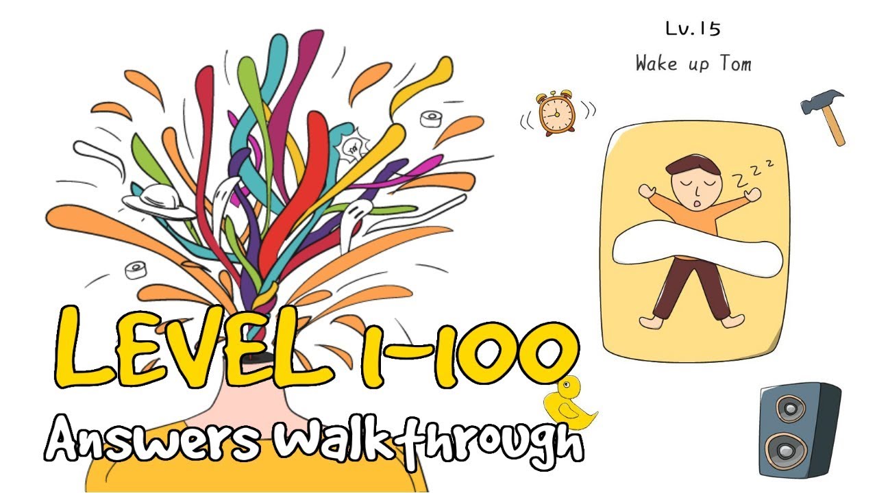Super Brain Level 1-100 Answers Walkthrough - YouTube