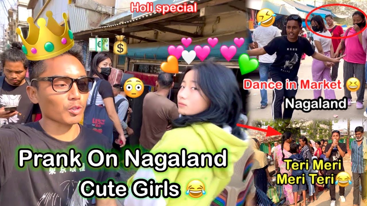 Prank on Nagaland Cute Girls😆/Singing Prank In Front Of Nagaland Cute ...