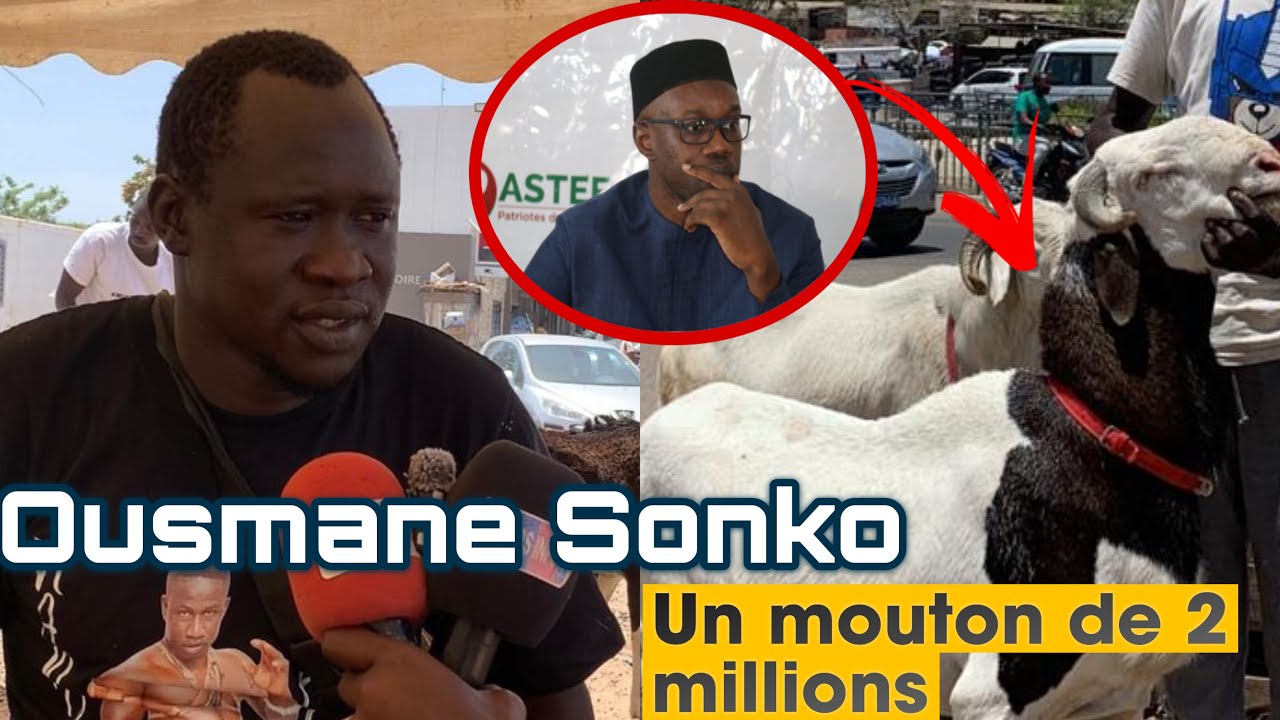 Alahu akbar:2 millions la jeundé Kharbi Ousmane Sonko pour la Tabaski ...