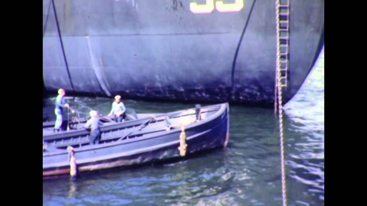USS San Saba APA-232 at Sea Part I 1945 - 1946 - YouTube