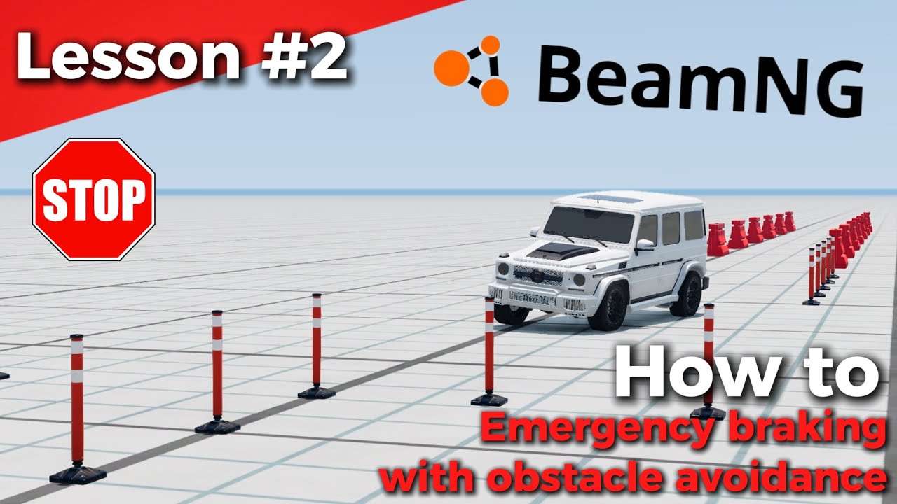 How to Emergency braking with obstacle avoidance | Emergency braking ...