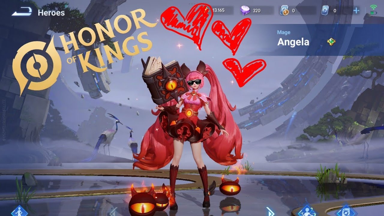 Honor of Kings Angela mage gameplay @Puyatero01 - YouTube