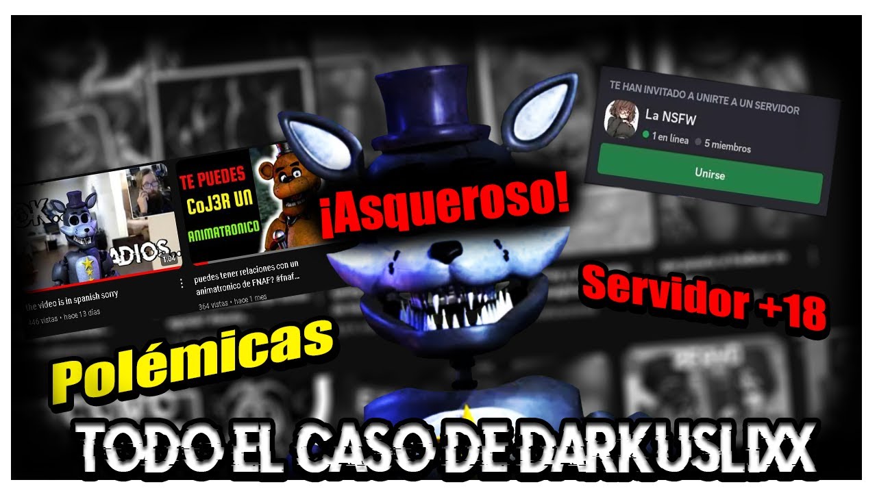 El FNAF Tuber más turbio y asqueroso que abusa del Gore y contenido +18 ...