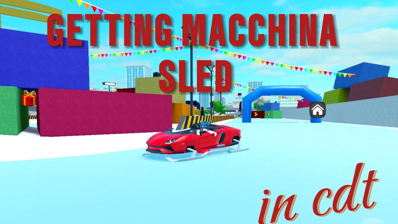 GETTING THE NEW SLEIGH CAR IN CDT!!!!! - YouTube