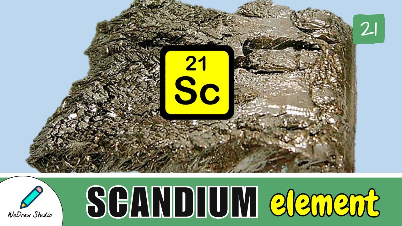 What is Scandium 🚀 - Periodic Table | Properties, Uses & More! - YouTube