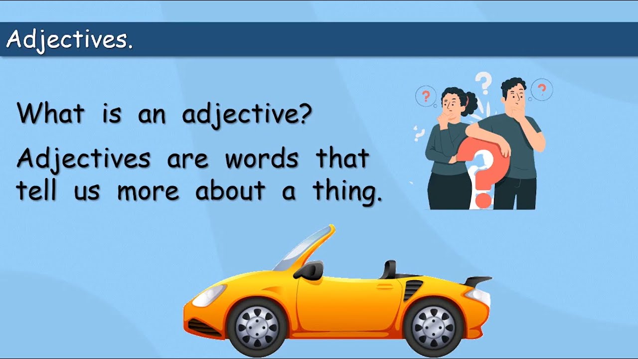 Using adjectives to describe transport. - YouTube