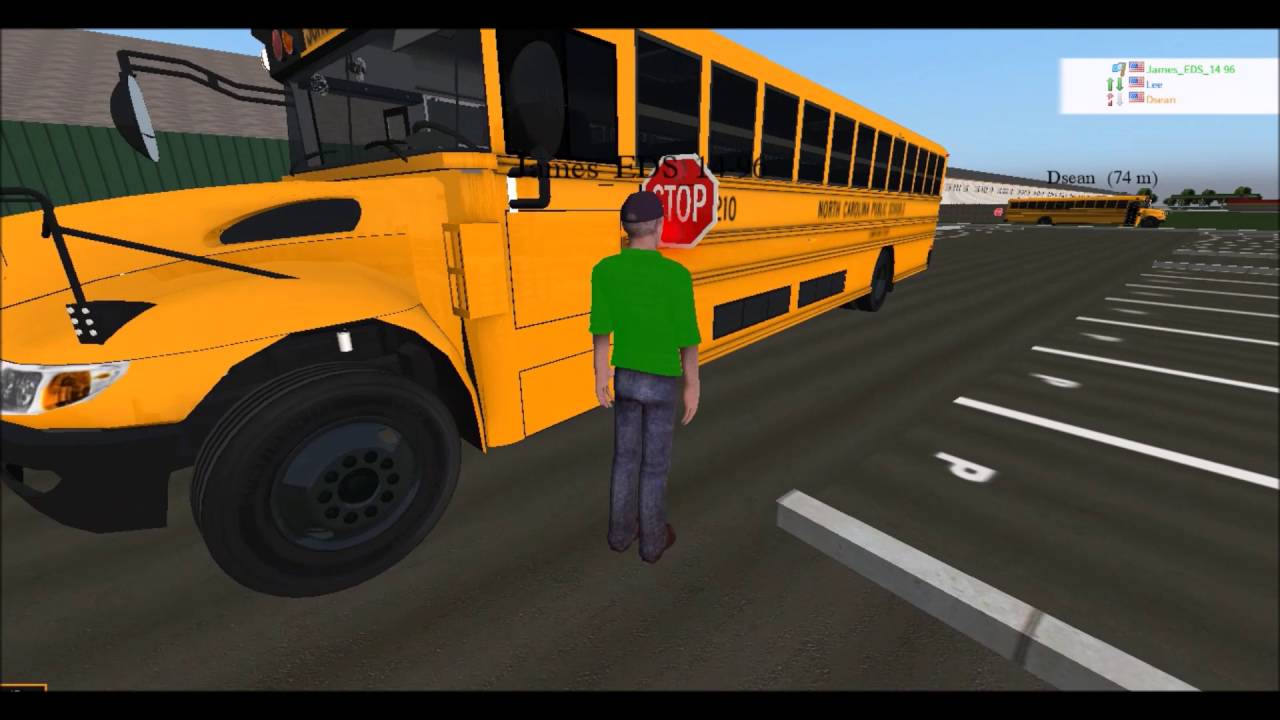 Rigs of Rods Bluebird SBCV with lee - YouTube