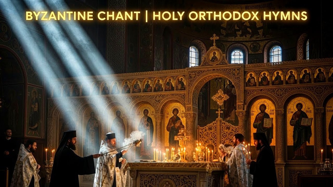 Orthodox Byzantine Monastic Chants for Night Prayer, Healing & Sacred ...