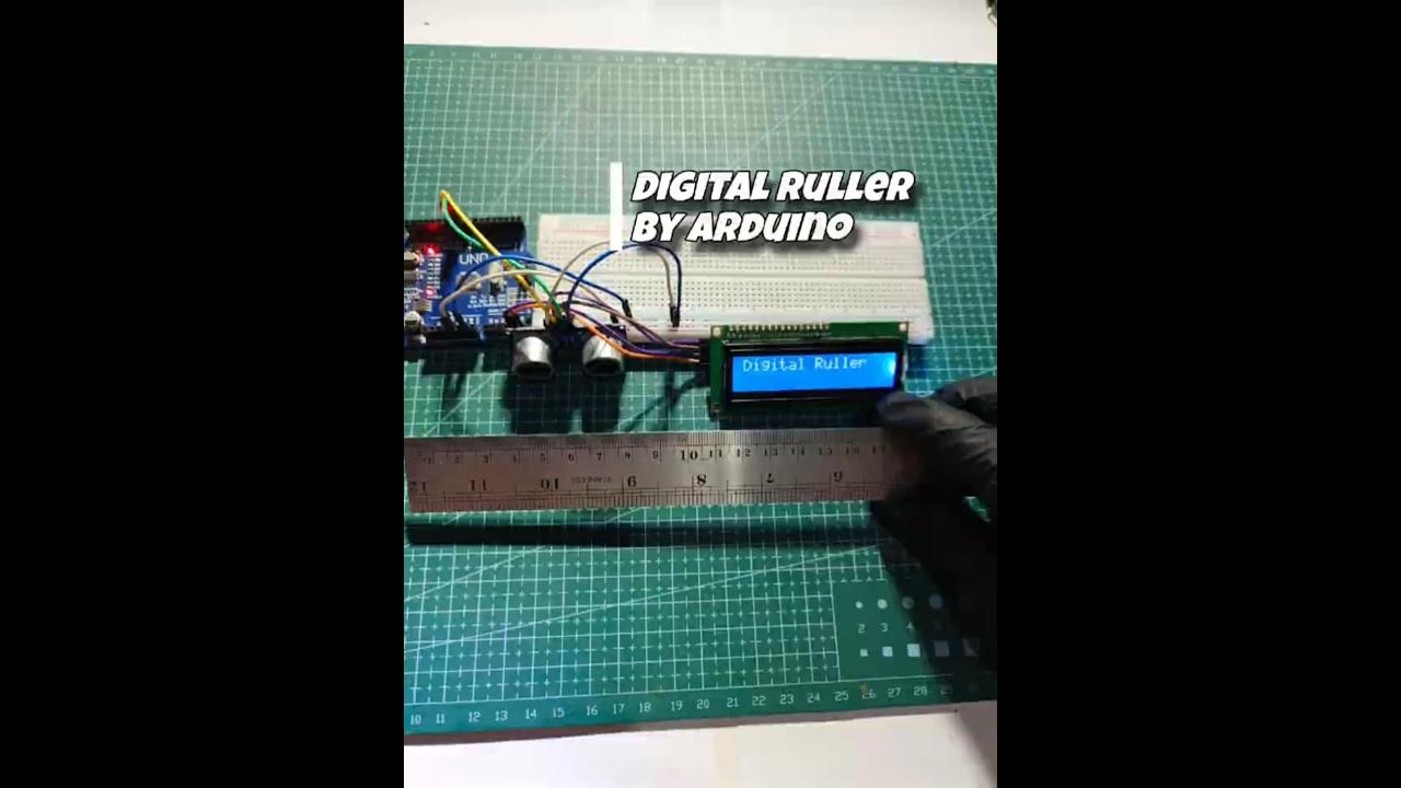 Coba coba buat program Penggaris digital By arduino🔥🚀 #arduino #arduinoproject #arduinouno - YouTube