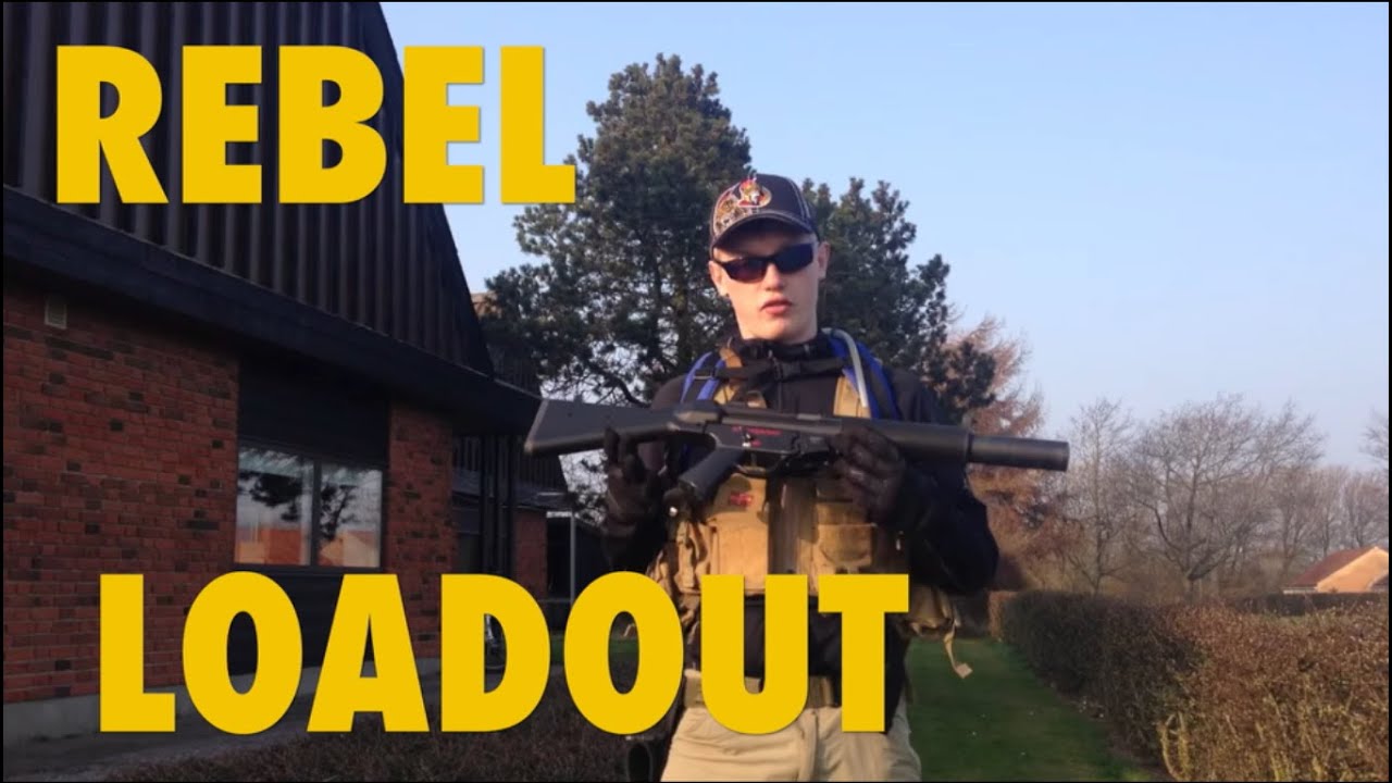 REBEL/Civilian AIRSOFT LOADOUT - YouTube