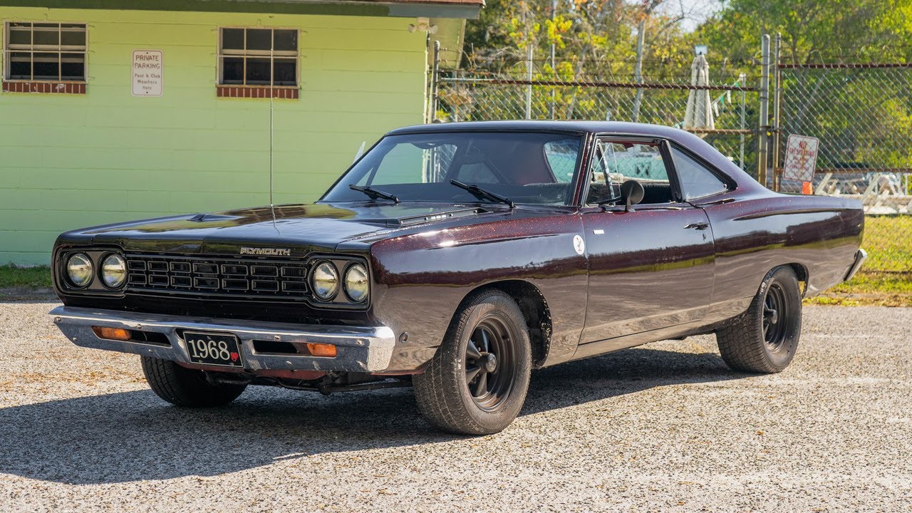 1968 Plymouth Road Runner 383ci V8 Walk-around Video - YouTube