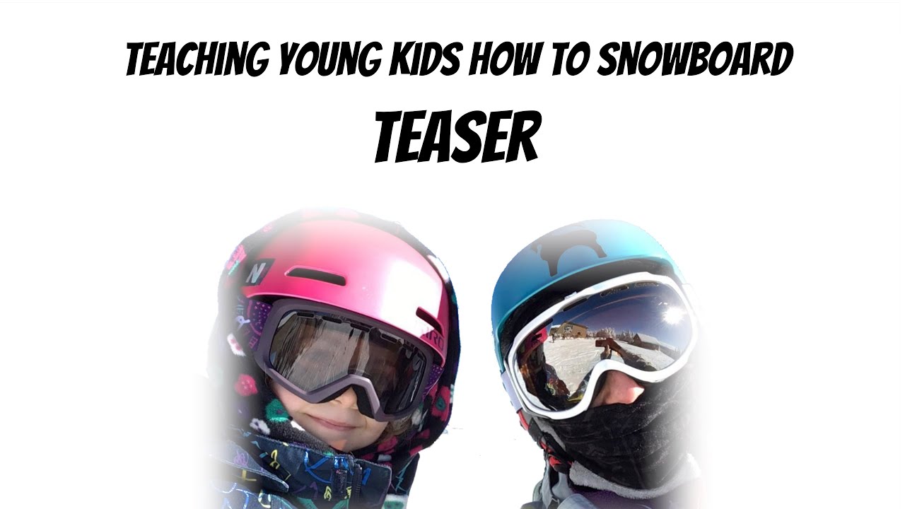 Teaching Kids How to Snowboard - Teaser - YouTube