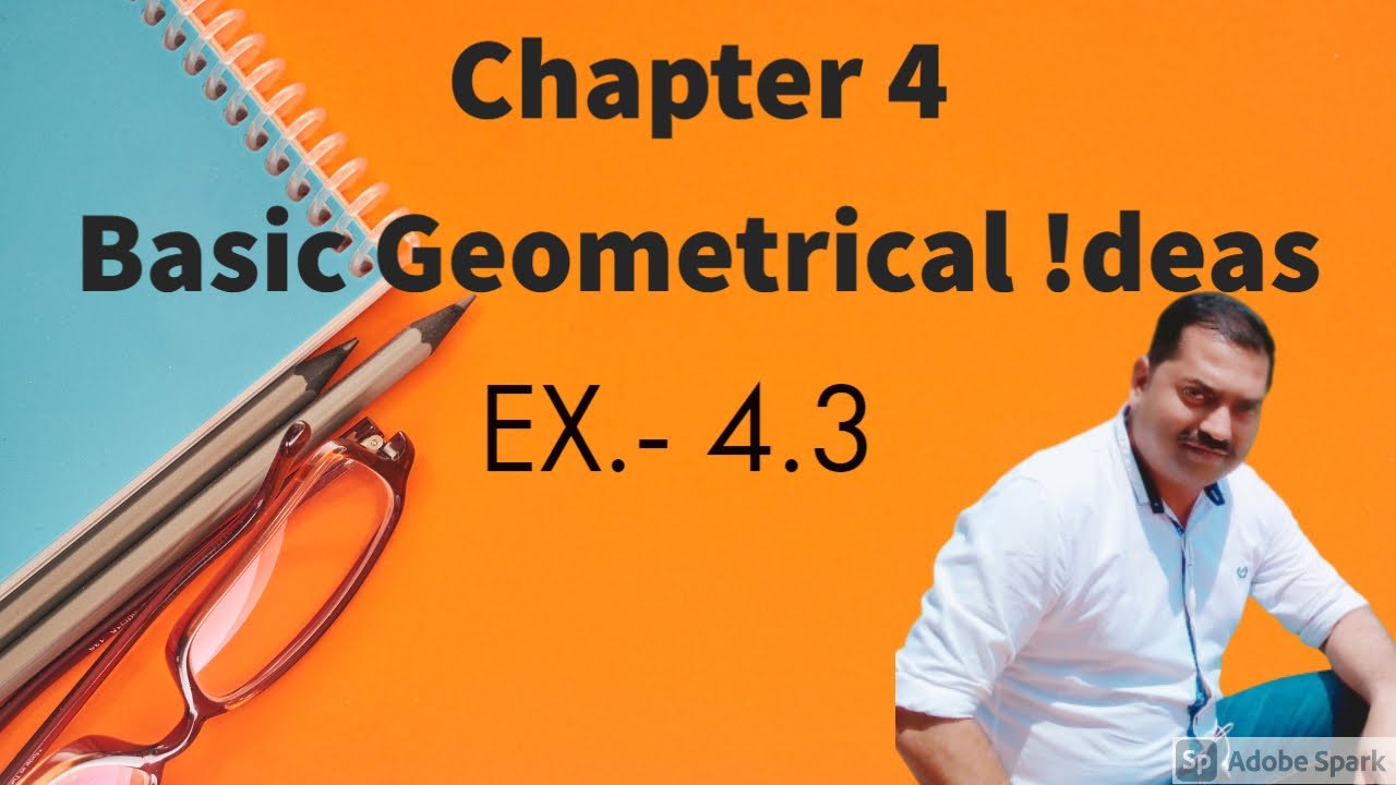 Class 6th - Chapter 4 - Basic Geometrical ideas - YouTube