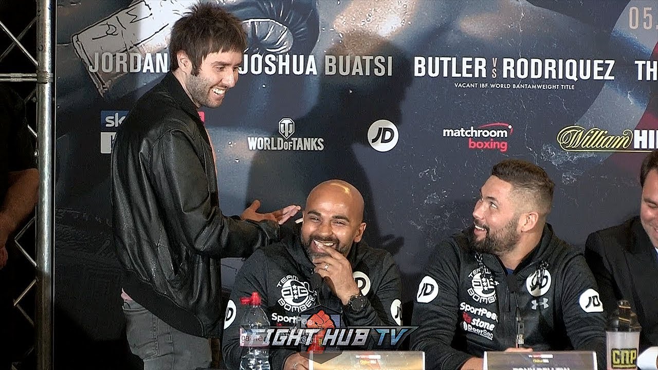 WHAT IN THE? JAY CARTWRIGHT FROM INBETWEENERS INTERRUPTS TONY BELLEW ...