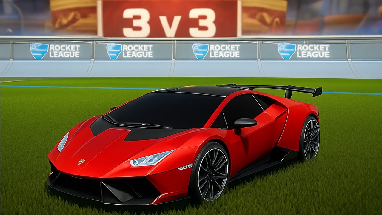 Rocket League®: 3 V 3 madness: We went full top speed 😤 (w Lamborghini ...