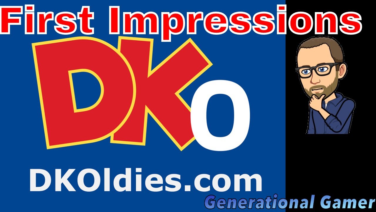 DKOldies Game Box, Manual & First Experience For Retro Gaming - YouTube