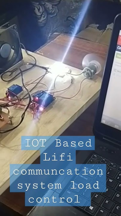 Iot Control Lifi Comunication Load Control Project Electronics Arduinoproject Arduino