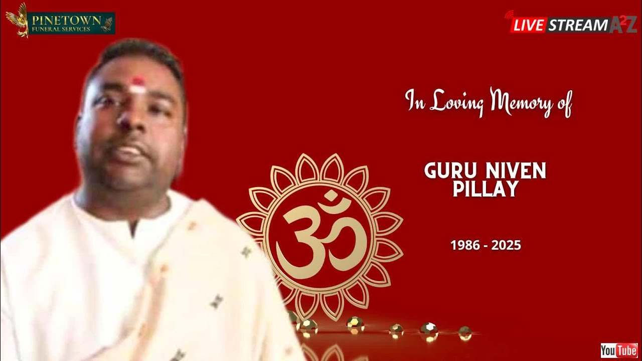 The Funeral Service of Guru Niven Pillay - YouTube