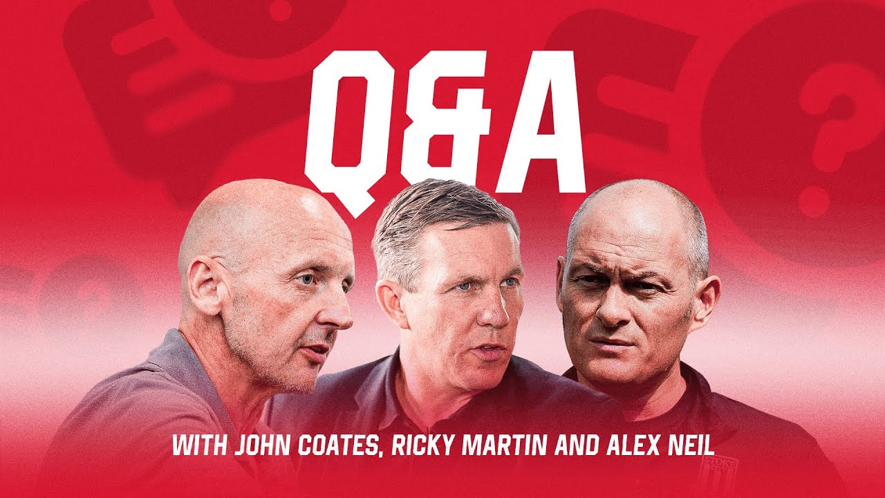 REPLAY | Stoke City Q&A With John Coates, Ricky Martin & Alex Neil ...