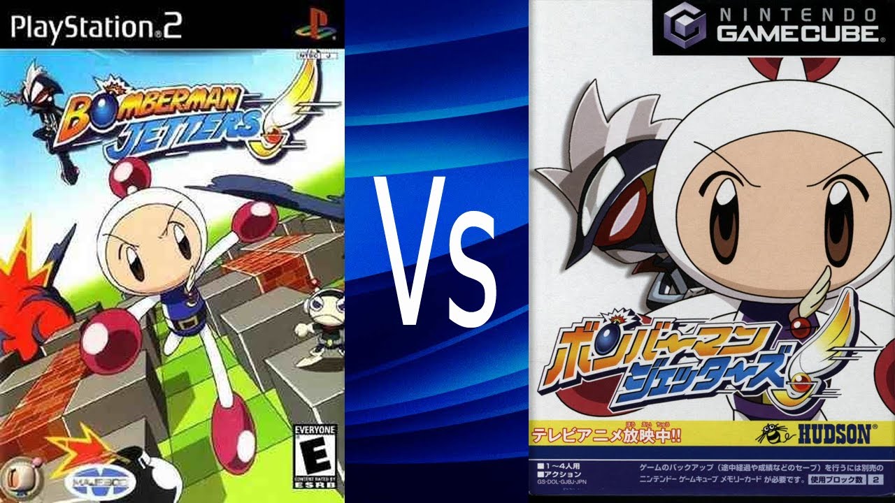 Comparação Bomberman Jetters Ps2 Vs Gamecube - YouTube