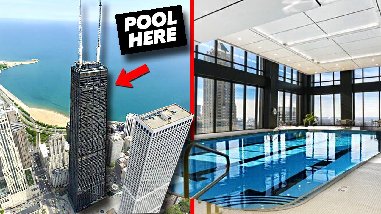 Chicago's Highest Swimming Pool Revealed | The History of John Hancock ...