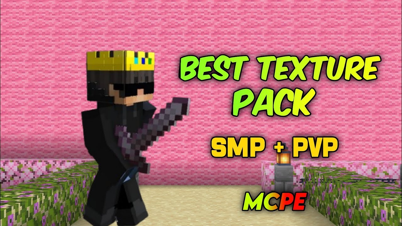Best Texture Pack For Smp + pvp || MCPE - YouTube