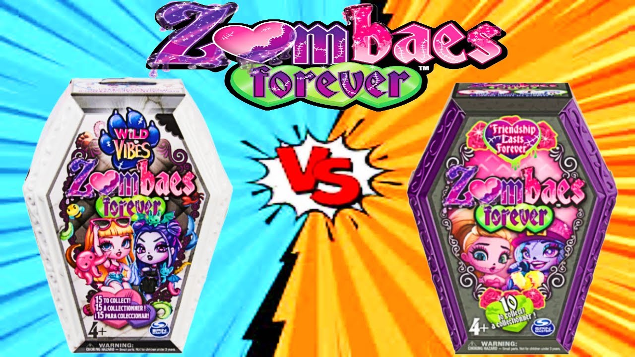 (No Talking) Unboxing Zombaes Forever Series 1 vs 2 | ASMR - YouTube