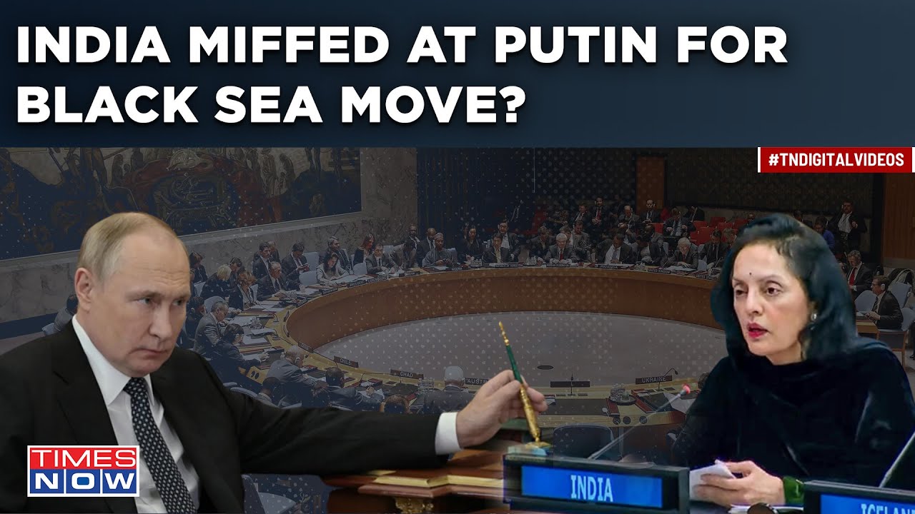 In Praise For UN, India’s Veiled Message To Russia Over Black Sea Grain ...