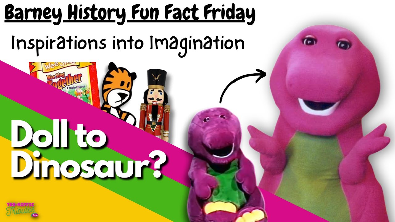 Inspirations into Imagination | Barney History Fun Fact Friday | Tee ...