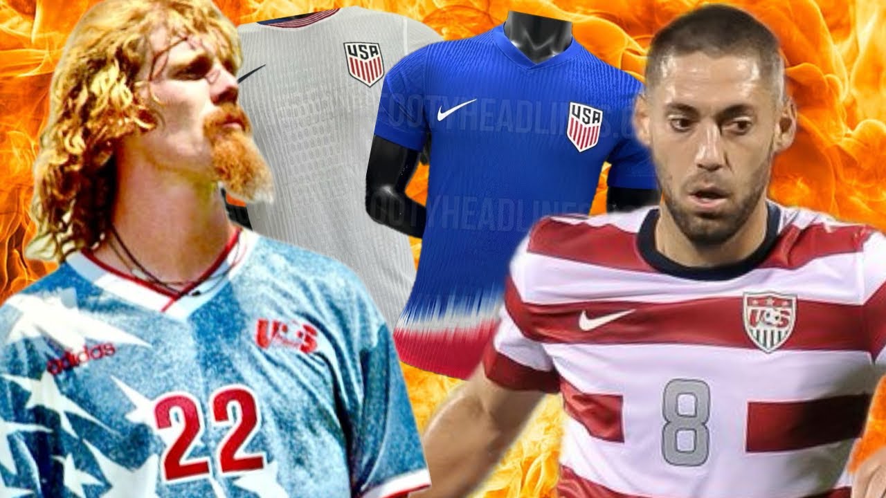 BEST USMNT Jerseys EVER Tier List | NEW KIT REVIEW - YouTube